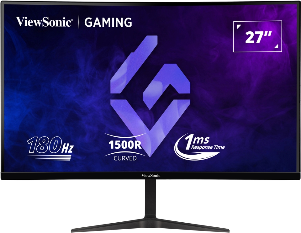 Monitor 27 ViewSonic 2K 180Hz VA QHD 1ms Curvo VX2718-2KPC-MHD | MyM ...